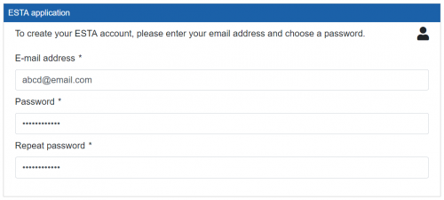 Przewodnik stosowania ESTA | Instrukcje krok po kroku
